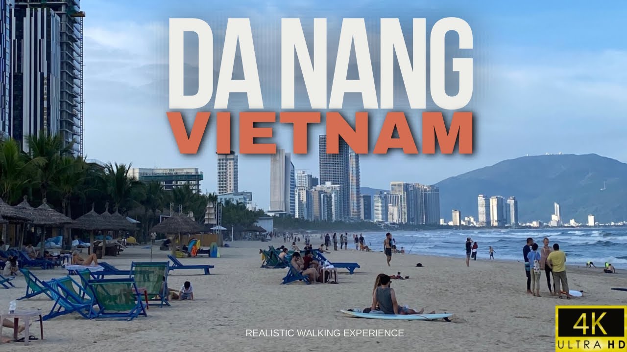 DA NANG VIETNAM - BEACHFRONT STROLL | MY KHE BEACH | MY AN BEACH ...