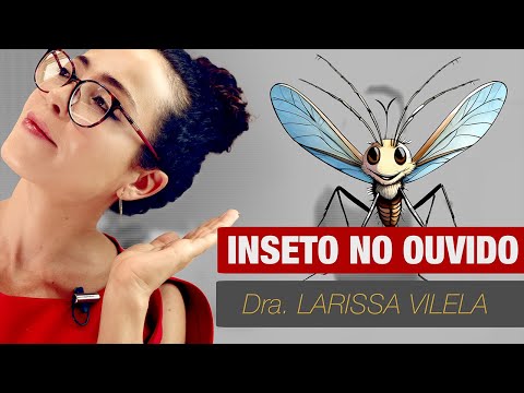 O que fazer se entrar um inseto no meu ouvido?
