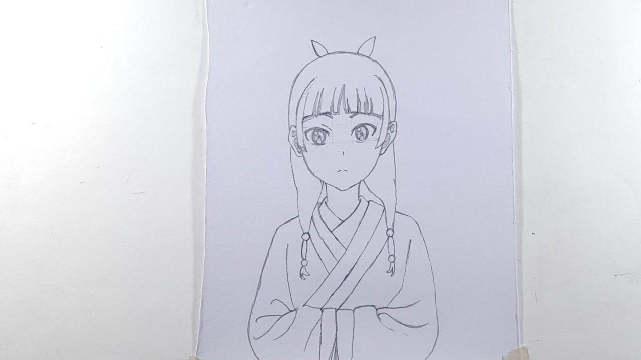 How To Draw Mao Mao, Mao Mao Drawing Step By Step, Easy Anime Drawing ...