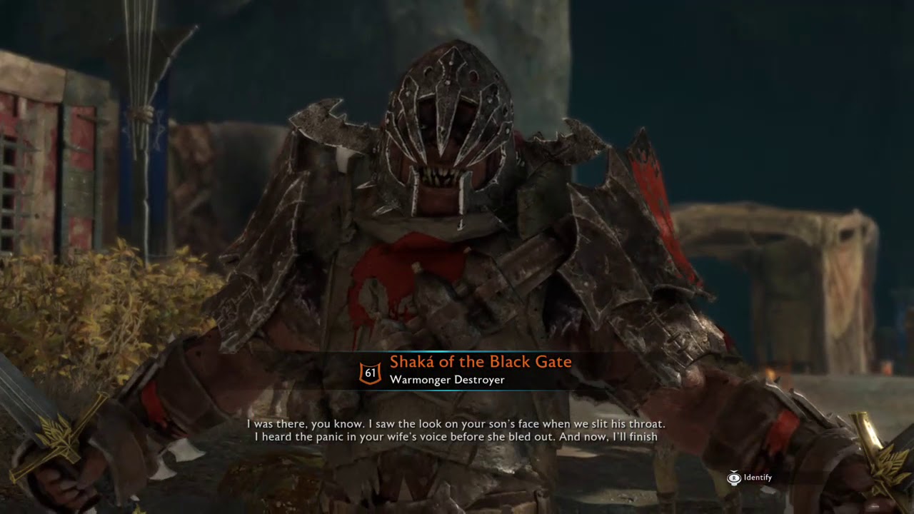 Shadow of War Black gate Uruk - YouTube