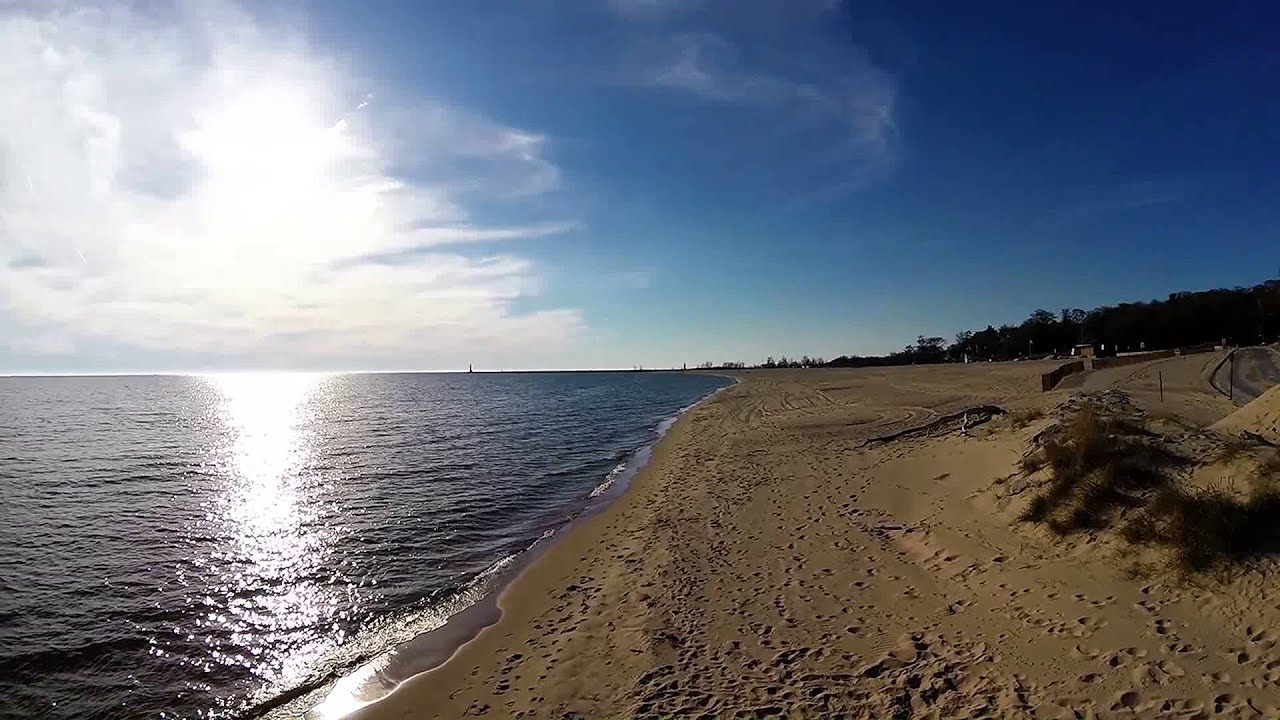 Phantom 2 Drone Test Flight - Lake Michigan - Muskegon, MI - YouTube