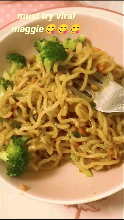 Must Try Viral Maggi 🔥🔥🔥🔥💥💥 I Healthy Broccoli Maggi 🥦I #shorts #viral #maggilover - YouTube