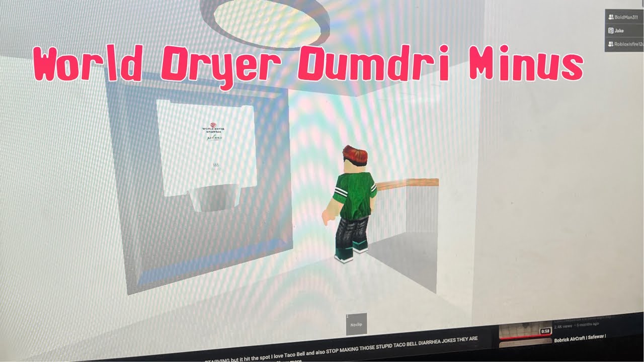 World Dryer Smartdri+ | Michaels | CM Remastered City | Roblox - YouTube