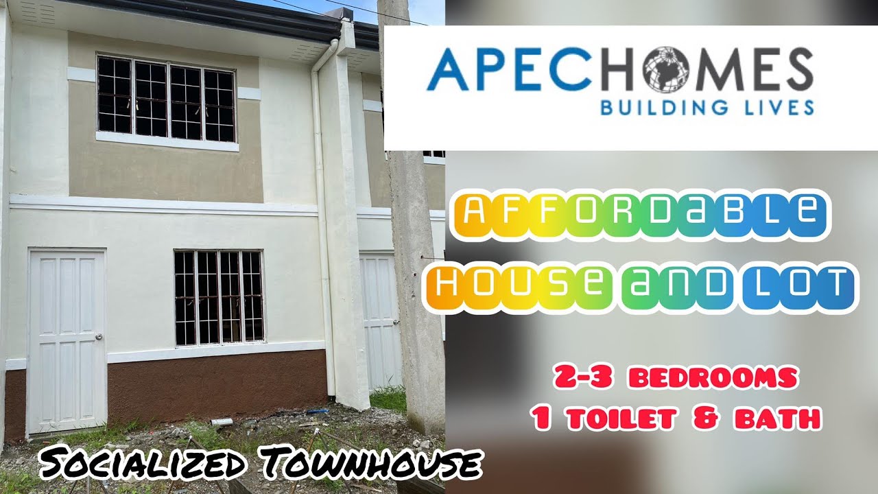 APEC HOMES | Actual Turnover | Socialized Townhouse - YouTube