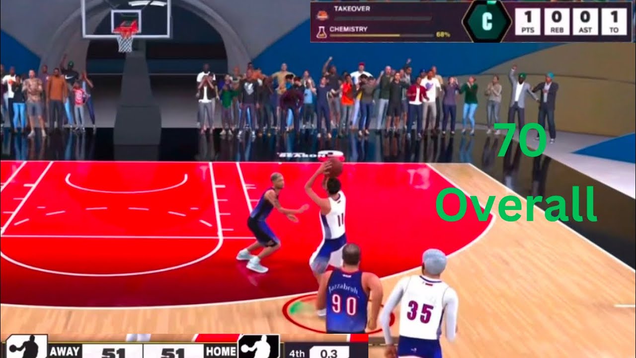 Playing REC as a 70 Overall in 2K25 (Game-Winner?) - YouTube