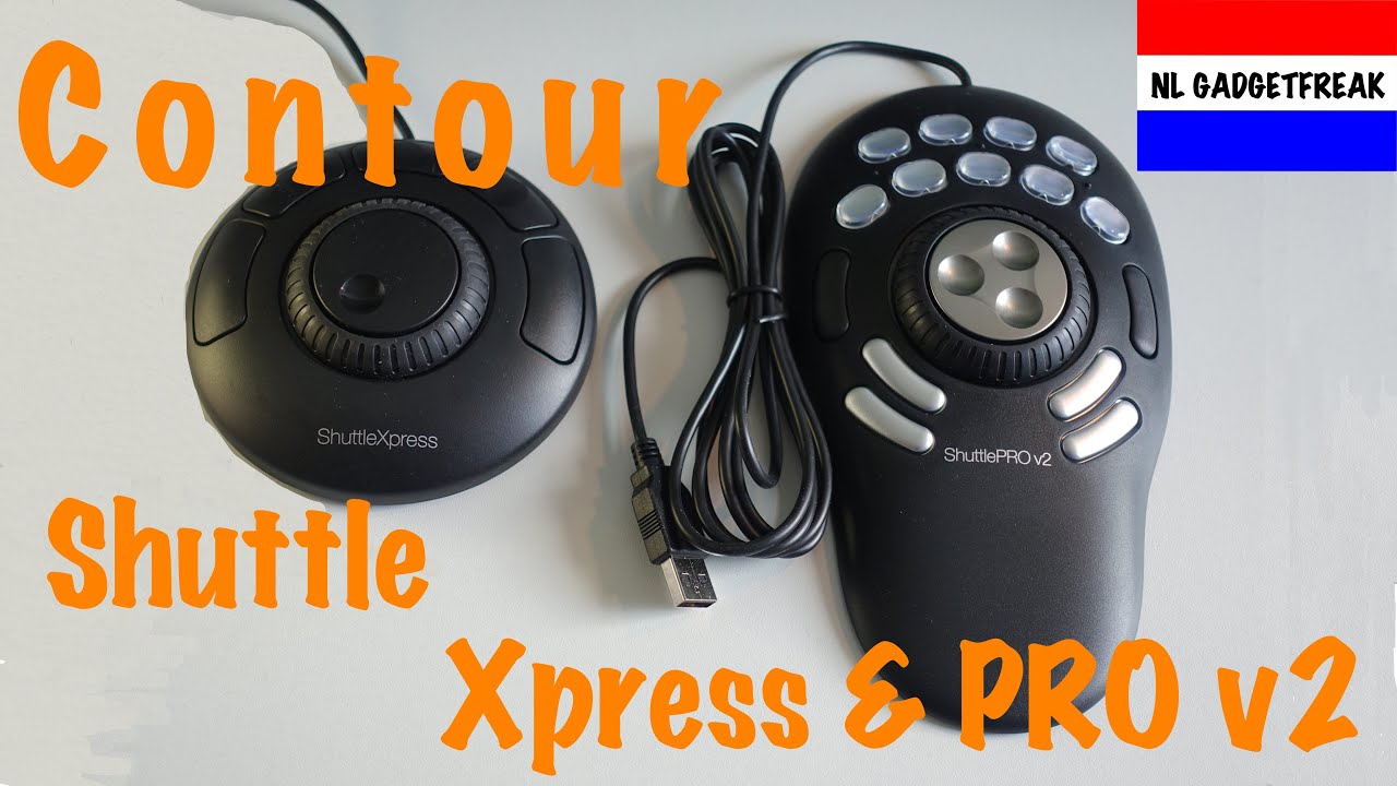 NL:Video/Vlog edit controller ContourDesign ShuttleXpress+PROv2-Dutch ...