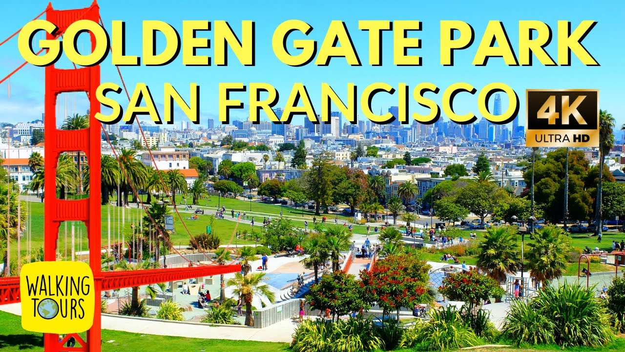 Golden Gate Park | San Francisco | 4K Walking Tour - YouTube