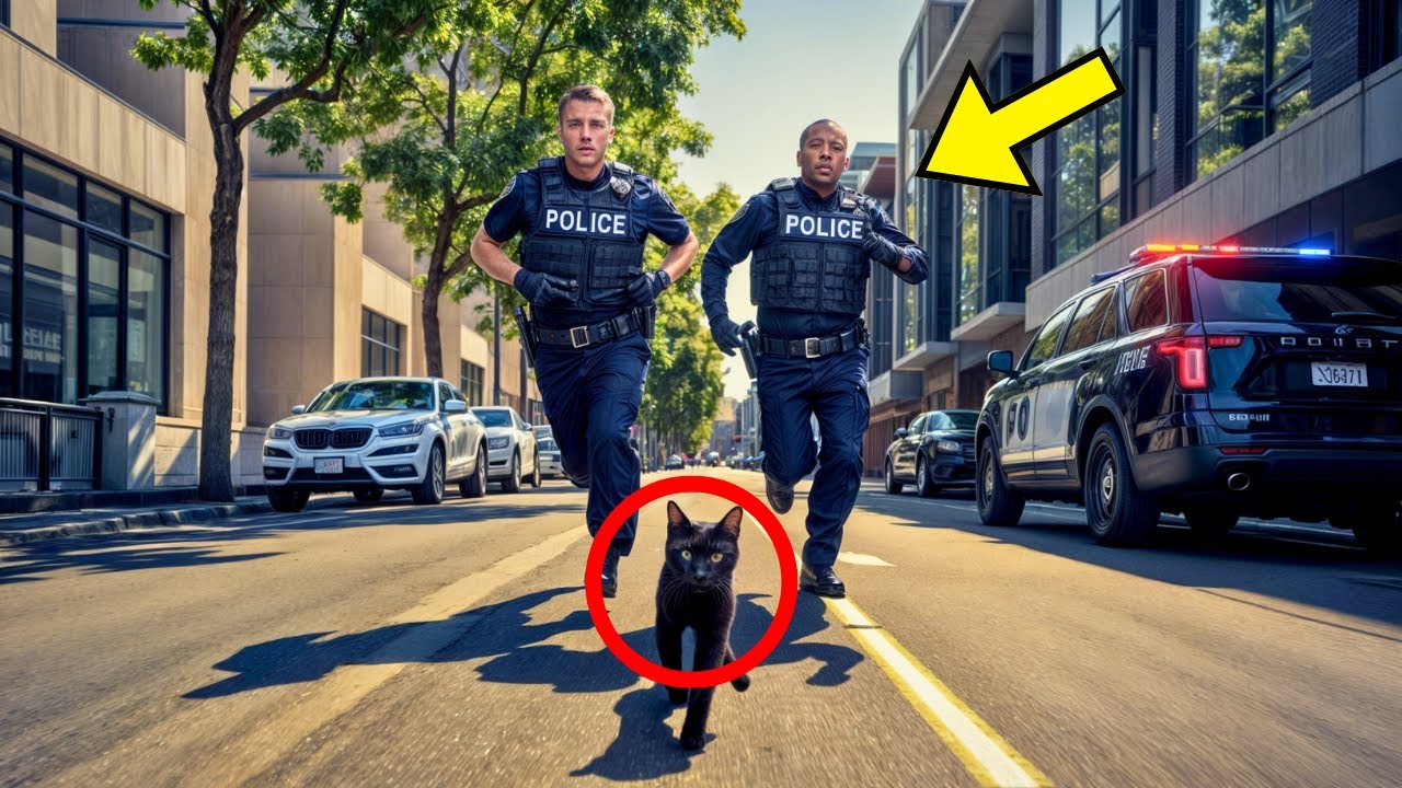 Le chat qui alerte la police : ce qu'ils ont découvert les a laissés ...