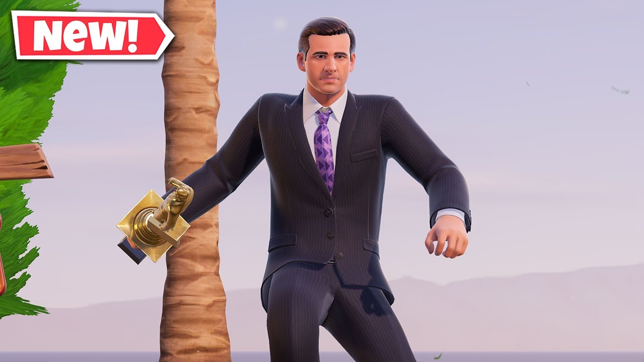 NEW MICHAEL SCOTT Skin Gameplay In Fortnite! (The Office) - YouTube