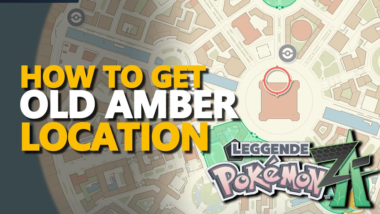 Old Amber Location Pokemon Legends Z-A - YouTube