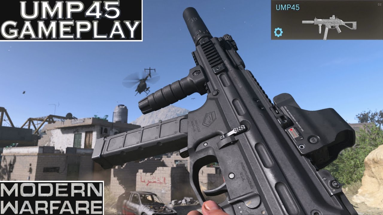 Modern Warfare UMP45 (Striker 45) Gameplay - YouTube