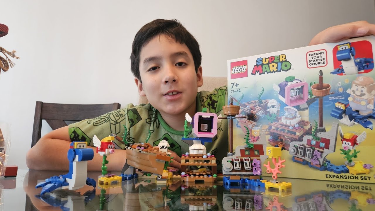 Lego Super Mario Dorrie's Sunken shipwreck Adventure - YouTube