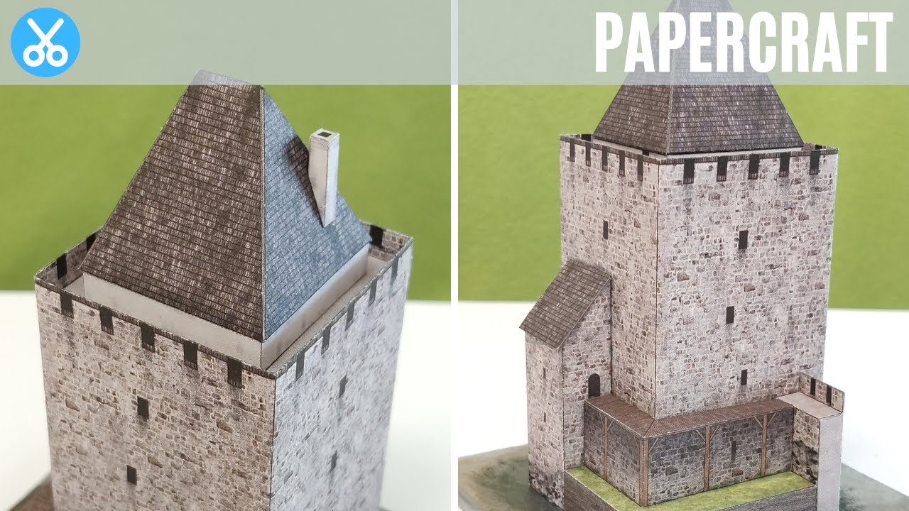 Castle Paper Model