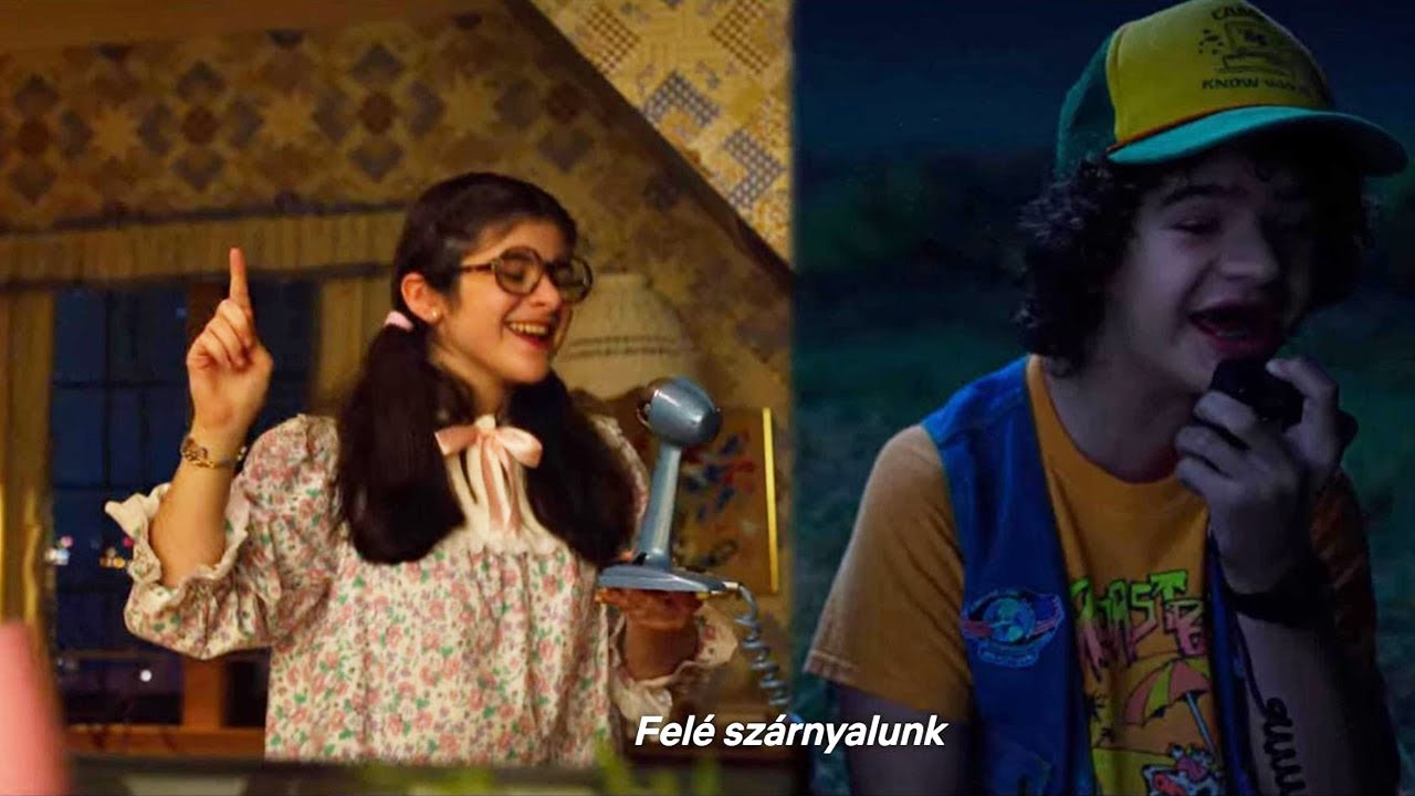 Dustin és Suzie éneklése Stranger Things | Neverending Story (Magyar ...