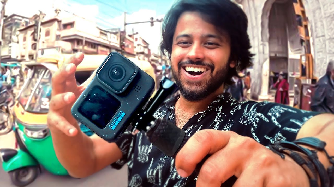 My First "CINEMATIC VLOG" with "GOPRO 12" in DELHI | Khatarnak Vlog ...