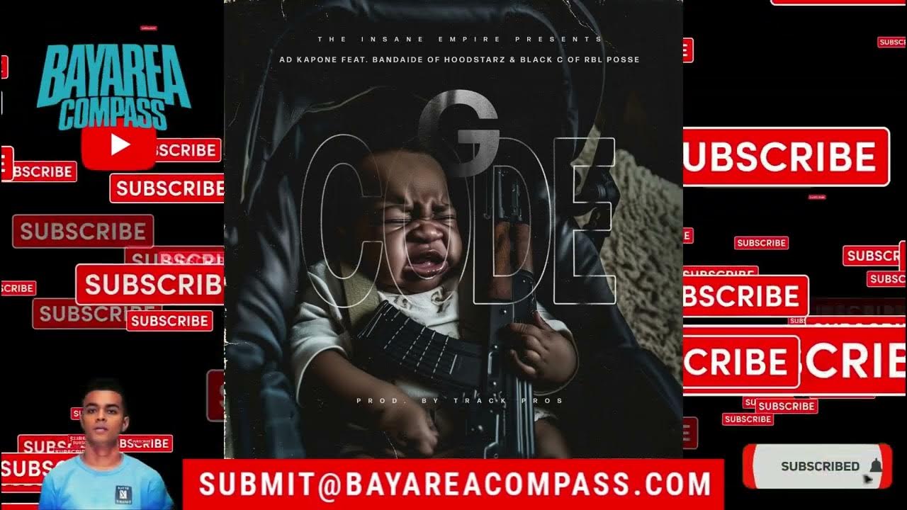 Ad Kapone ft. Bandaide of The Hoodstarz & Black C of RBL Posse - G Code [BayAreaCompass] - YouTube