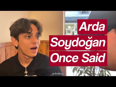Eyvah yine o roman çocuk ✨ | Arda Soydoğan Once Said