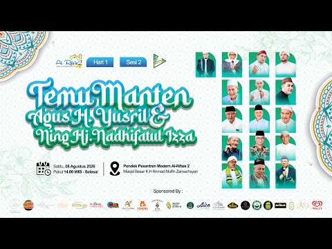 🔴LIVE - TEMU MANTEN NING HJ. NADHIFATUL IZZA & AGUS H. AHMAD MUHAMMAD YUSRIL AL UTSMANI