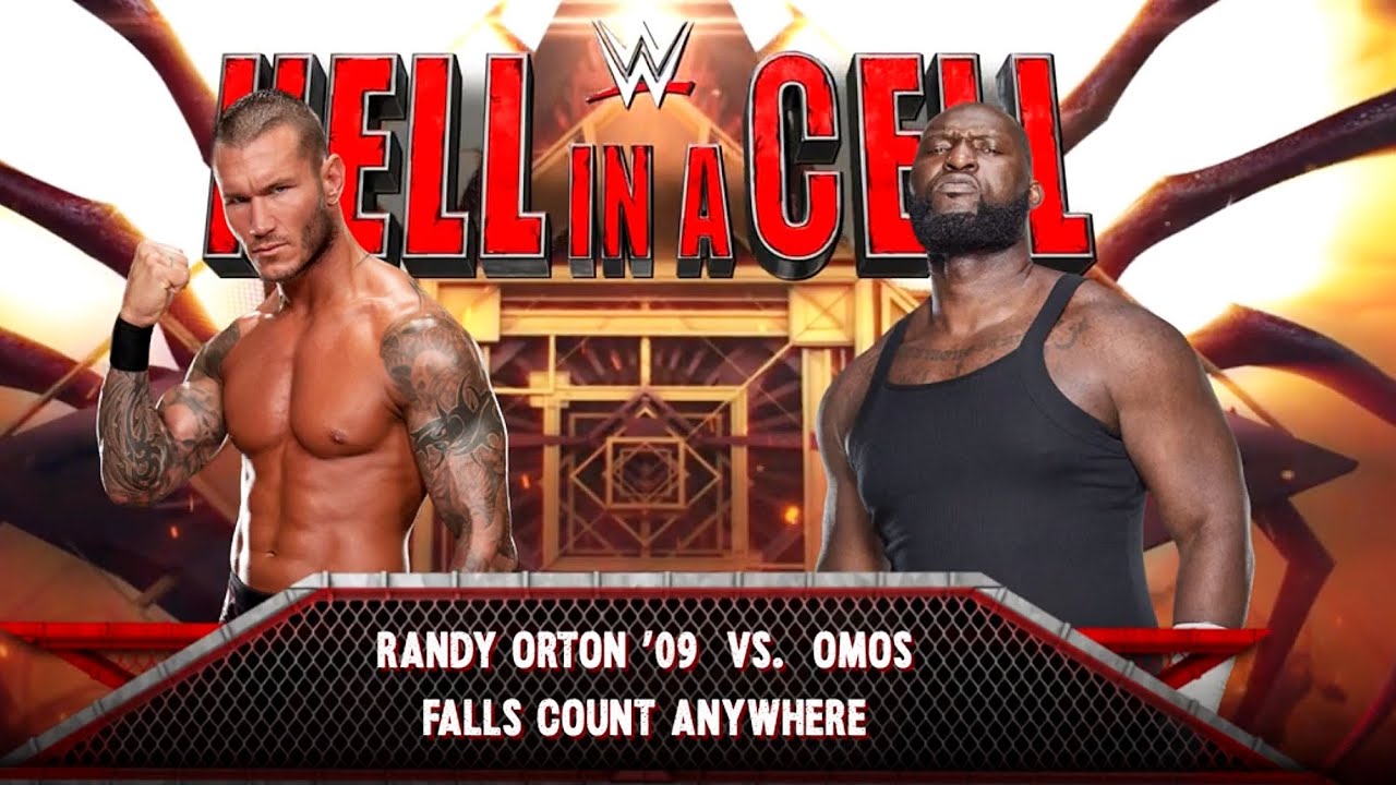 WWE2K23 - Randy Orton vs Omos ( Fall Count Anywhere Match ) PS5 ...