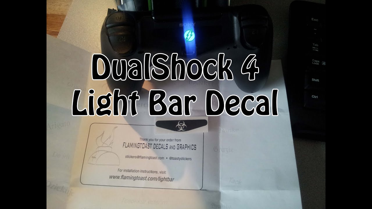 PlayStation 4 : Light Bar Decals for your DualShock 4! by FlamingToast ...