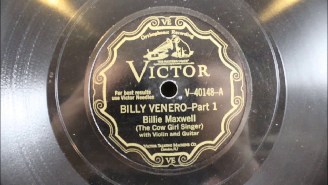 Billie Maxwell-Billy Venero Part 1 - YouTube