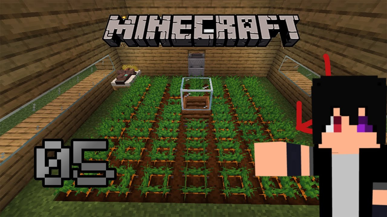 Fiz uma Farm de villager/plantação Automática!- Minecraft Reino ...