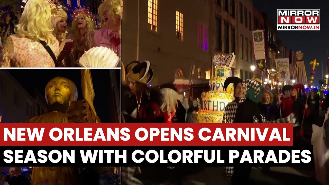 New Orleans Kicks Off Carnival Season With Colorful Parades and Festive ...