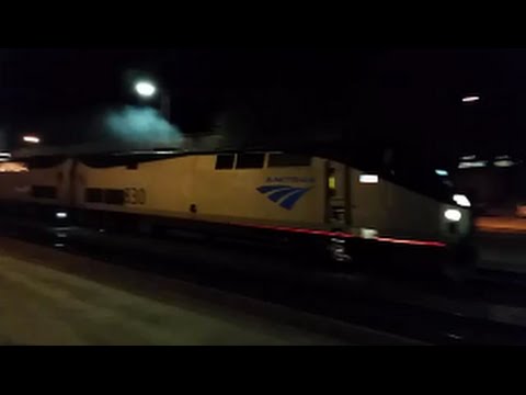 [AMTRAK]830 P40DC Leads P053 -13 Through Fayetteville NC With Nice K5LA ...