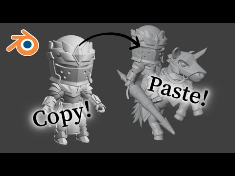 The Copy/Paste Method - Blender Tutorial - YouTube