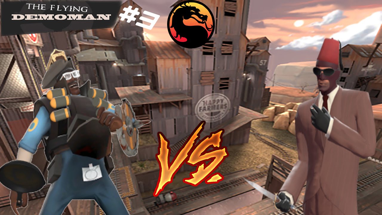 TF2 - The Flying Demoman | #3 FATALITY KILL! - YouTube