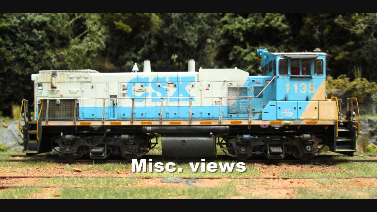 CSX MP15AC - YouTube