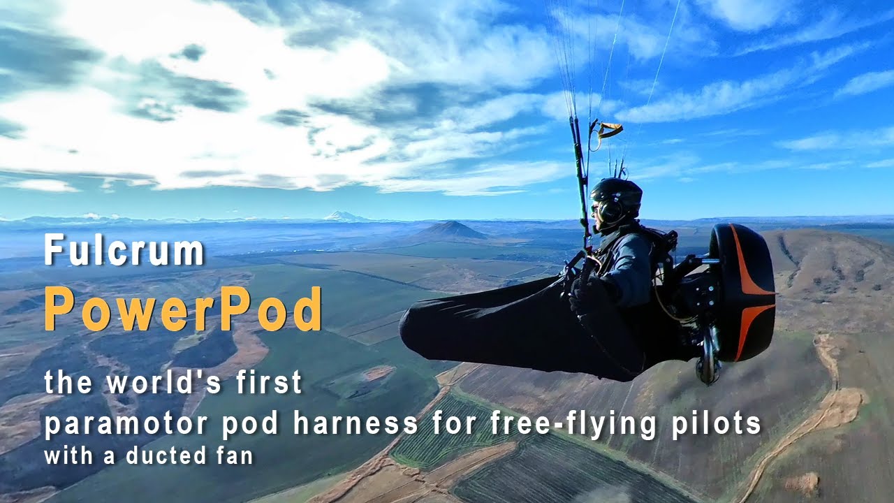 Fulcrum PowerPod is the world's first paramotor pod harness with a ...