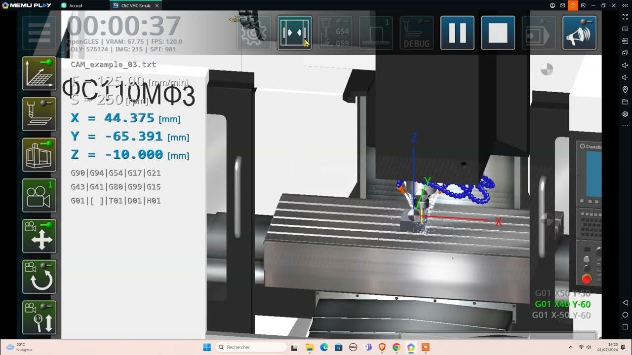 #cnc vmc simulator#Fanuc - YouTube