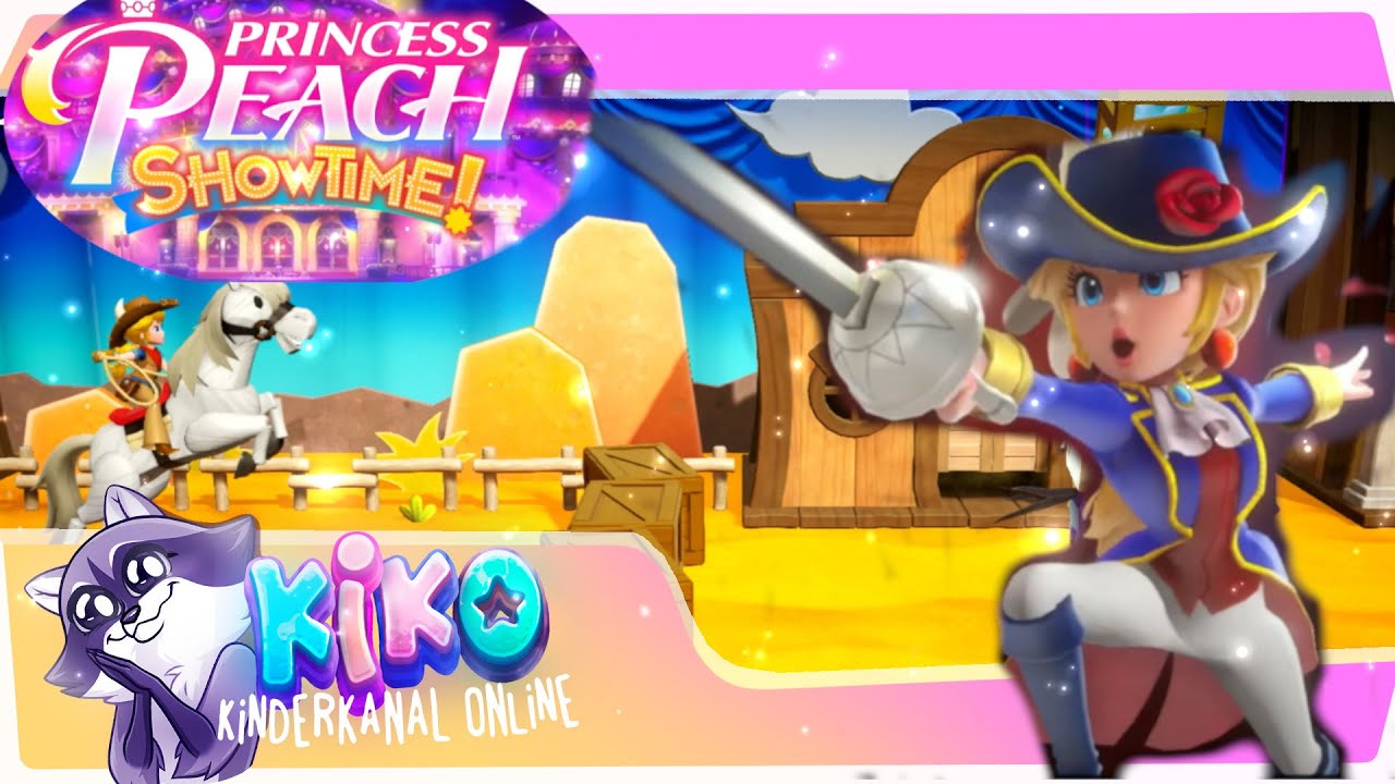Princess Peach Showtime💖 Folge Cowgirl 🎭 Kiko Kinderkanal Youtube