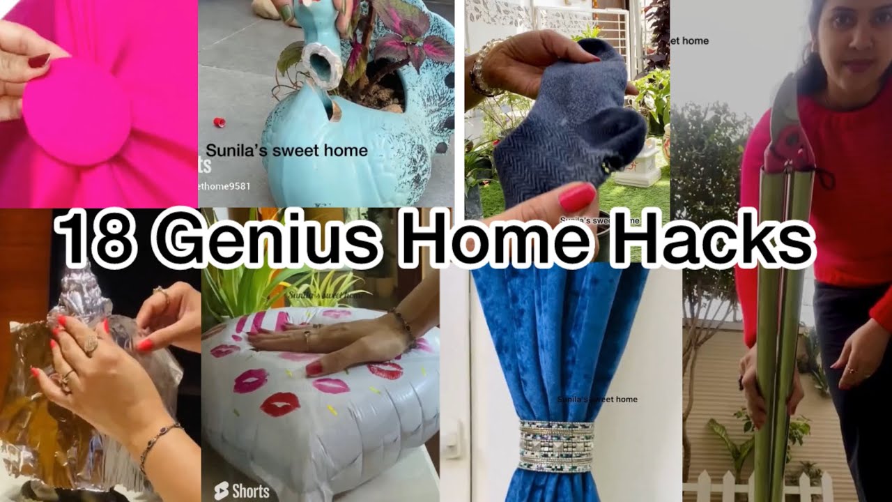 18 Useful Tips & Tricks for organised Home | easy life hacks - YouTube