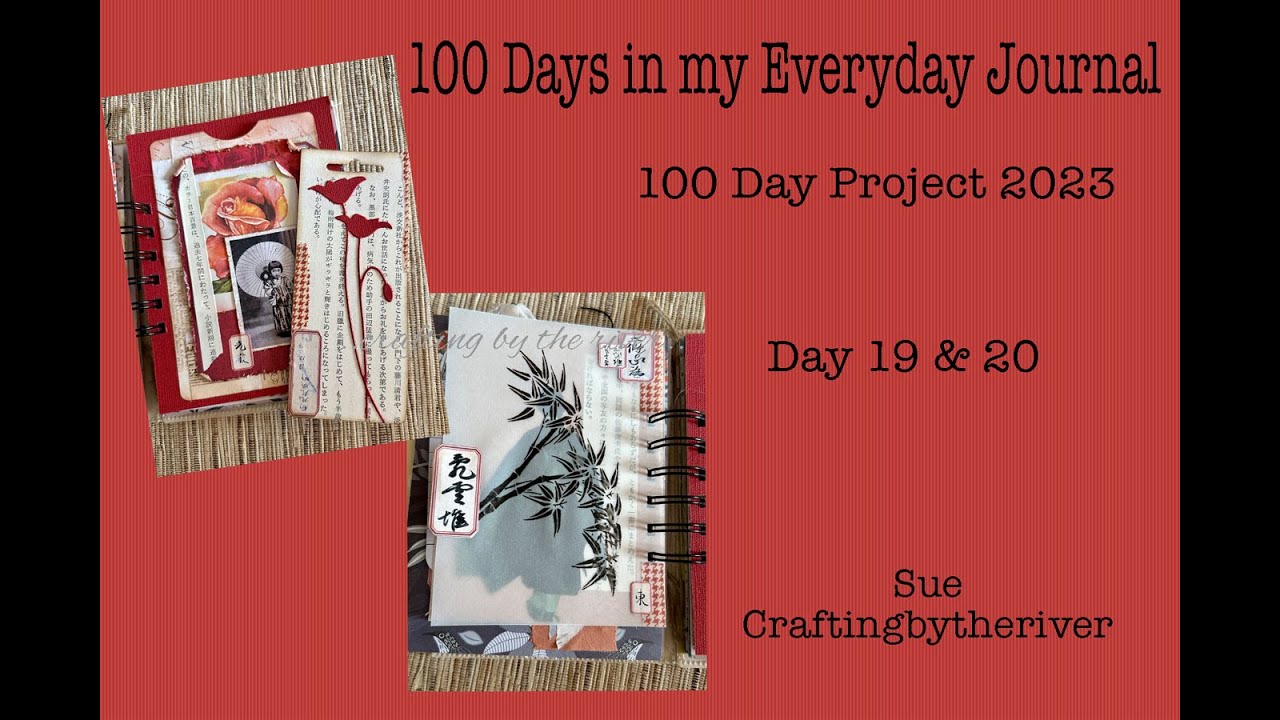 Day 19 and 20 for 100 Days In My Everyday Journal - YouTube