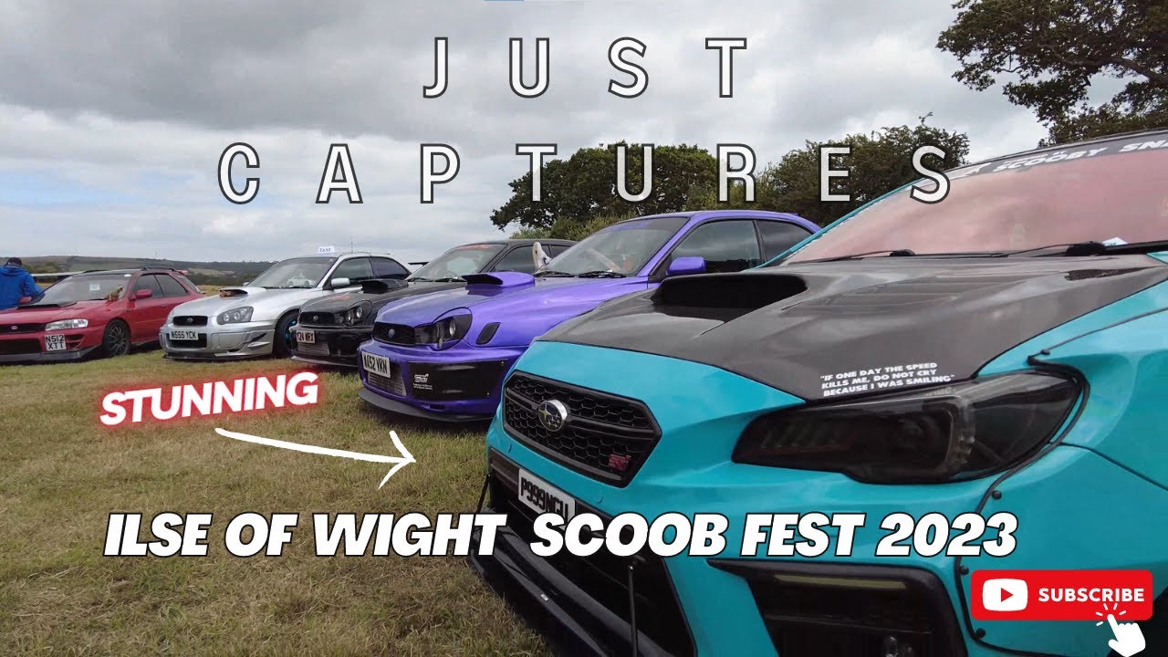 Scoob fest 2023 Isle of Wight - Subaru Car show walk around - YouTube