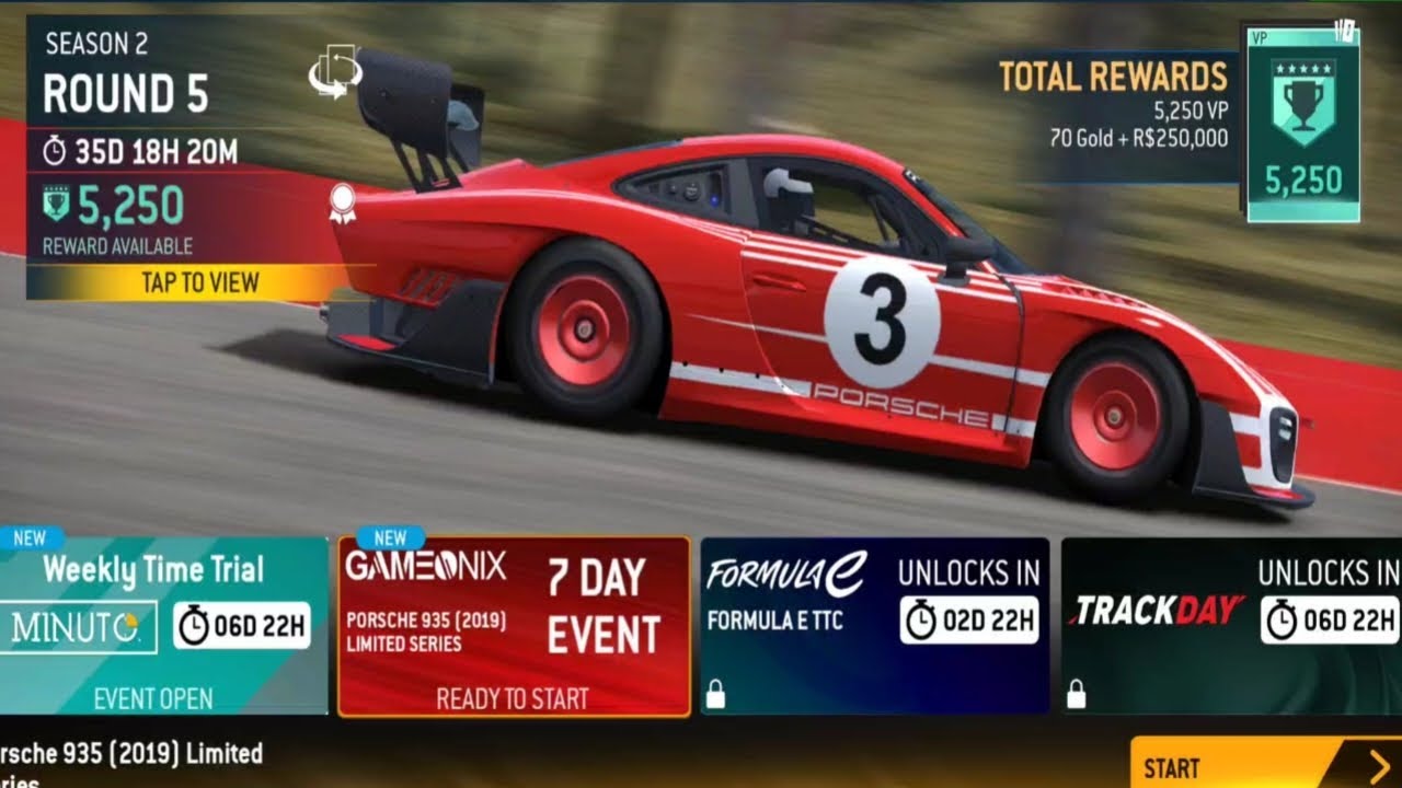 REAL RACING 3 - GAMEONIX PORSCHE 935 LIMITED SERIES TIER 3 - YouTube