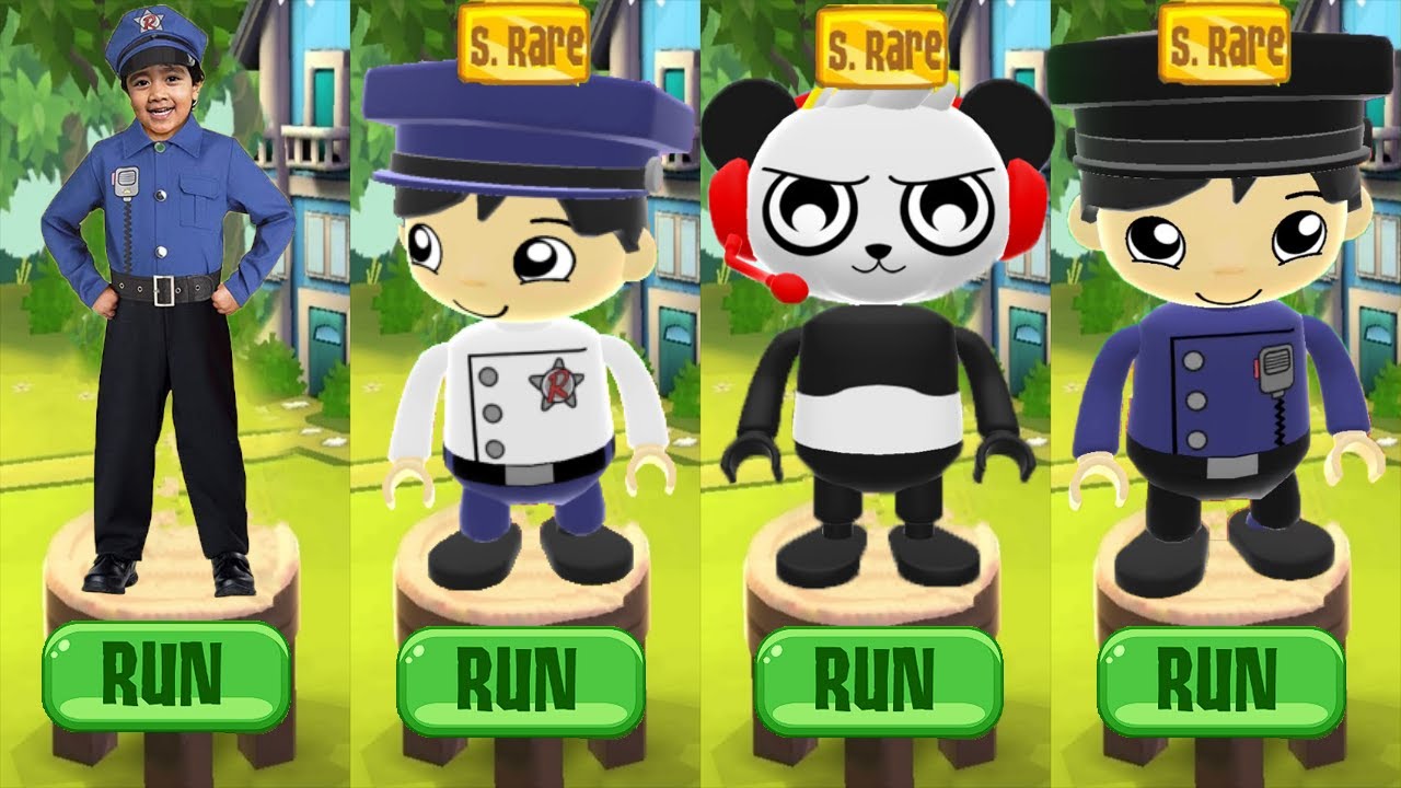 Tag with Ryan Police Chief Ryan vs SWAT Team Ryan All Costumes All ...