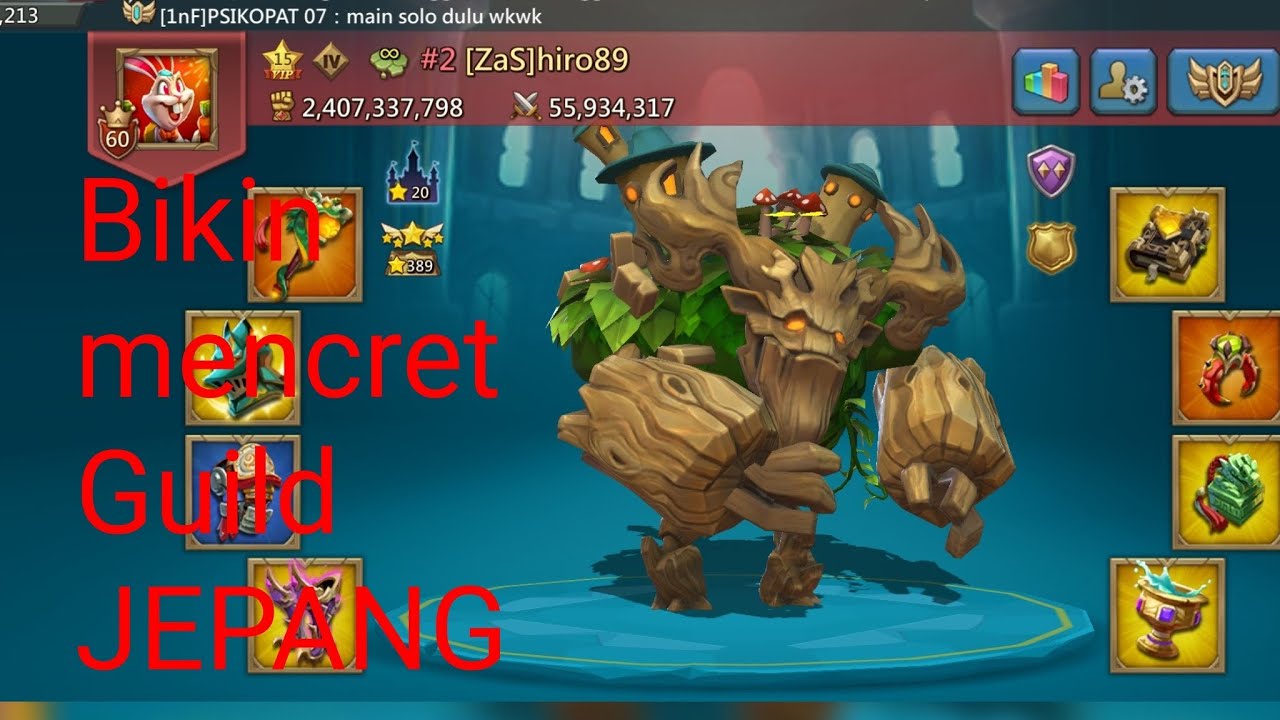 Ketika IGG sedang baik || DA 1NF vs Titan Unyu-Unyu|| LORD MOBILE ...