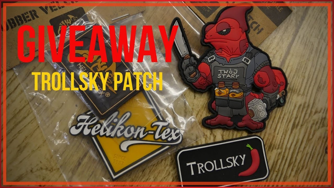 EXCLUSIVE TROLLSKY'S HELIKON PATCH GIVEAWAY! [Trollsky Knifemaking] - YouTube