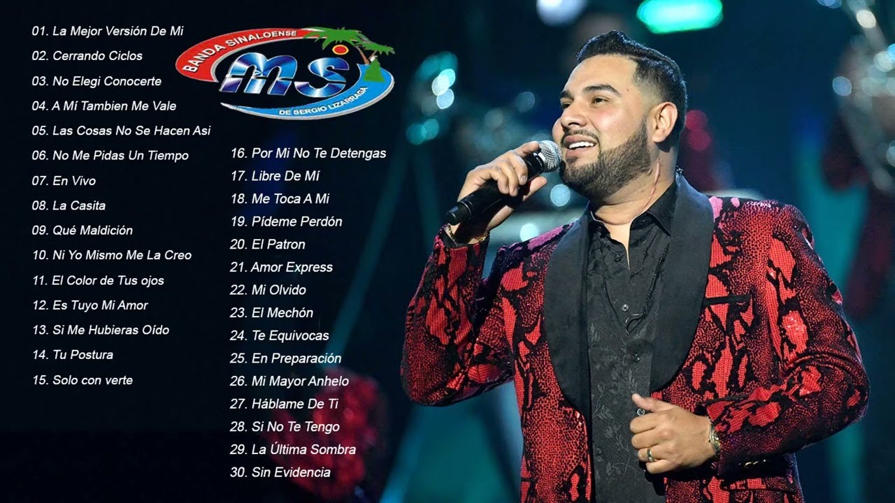 Banda MS Grandes Éxitos💦Banda MS Sus Lista Mejores Románticas Canciones ...