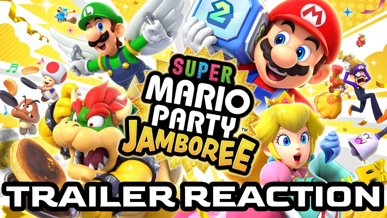 Super Mario Party Jamboree Trailer Reaction - YouTube