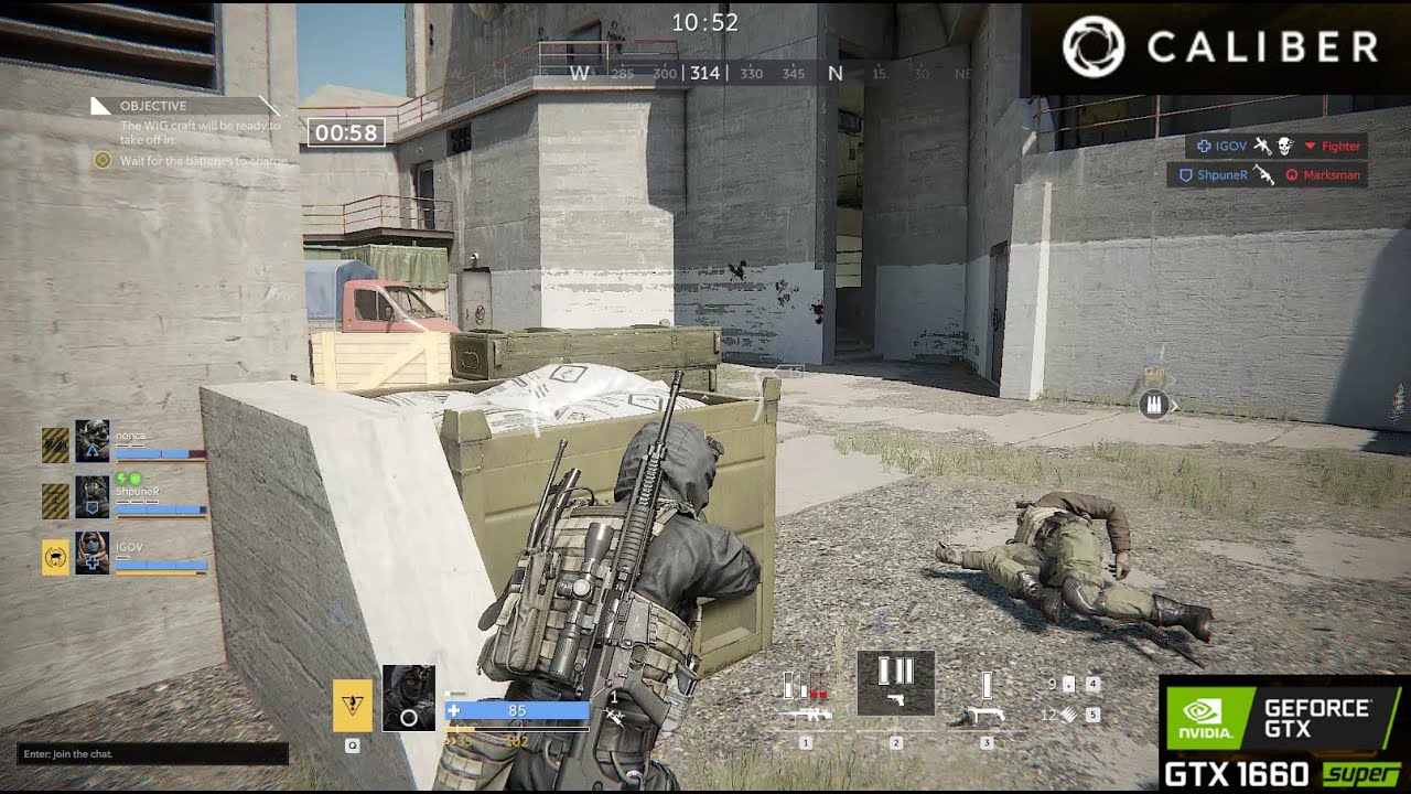 Caliber- Battle on the map (Object 903) - YouTube