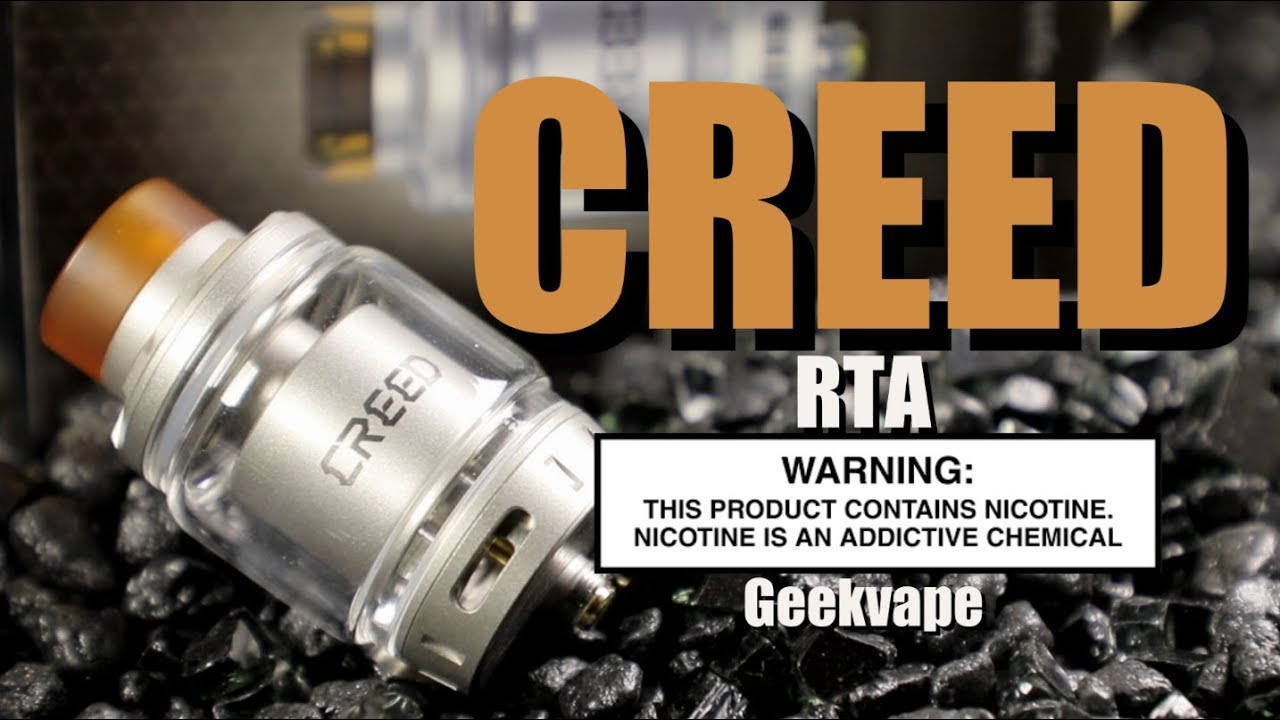 CREED RTA By Geekvape ~Vape RTA Review~ - YouTube