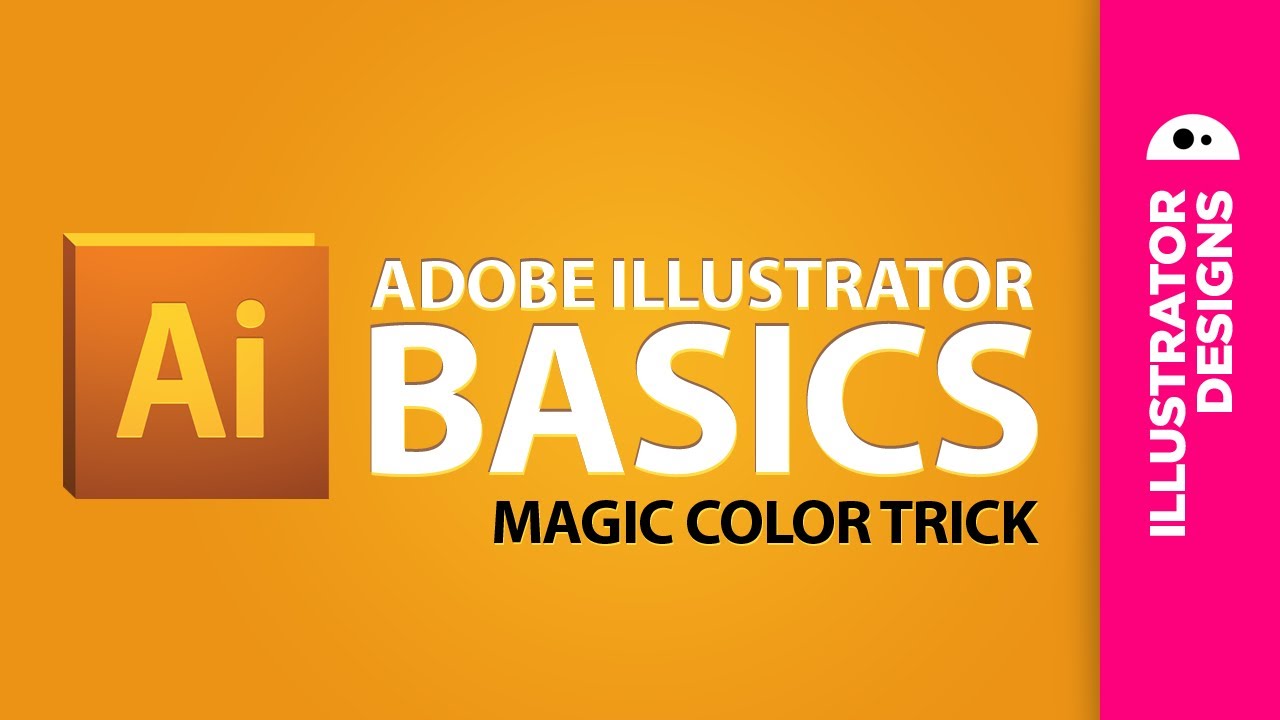 [ T U T O R I A L ] Adobe Illustrator basics // magic color trick - YouTube