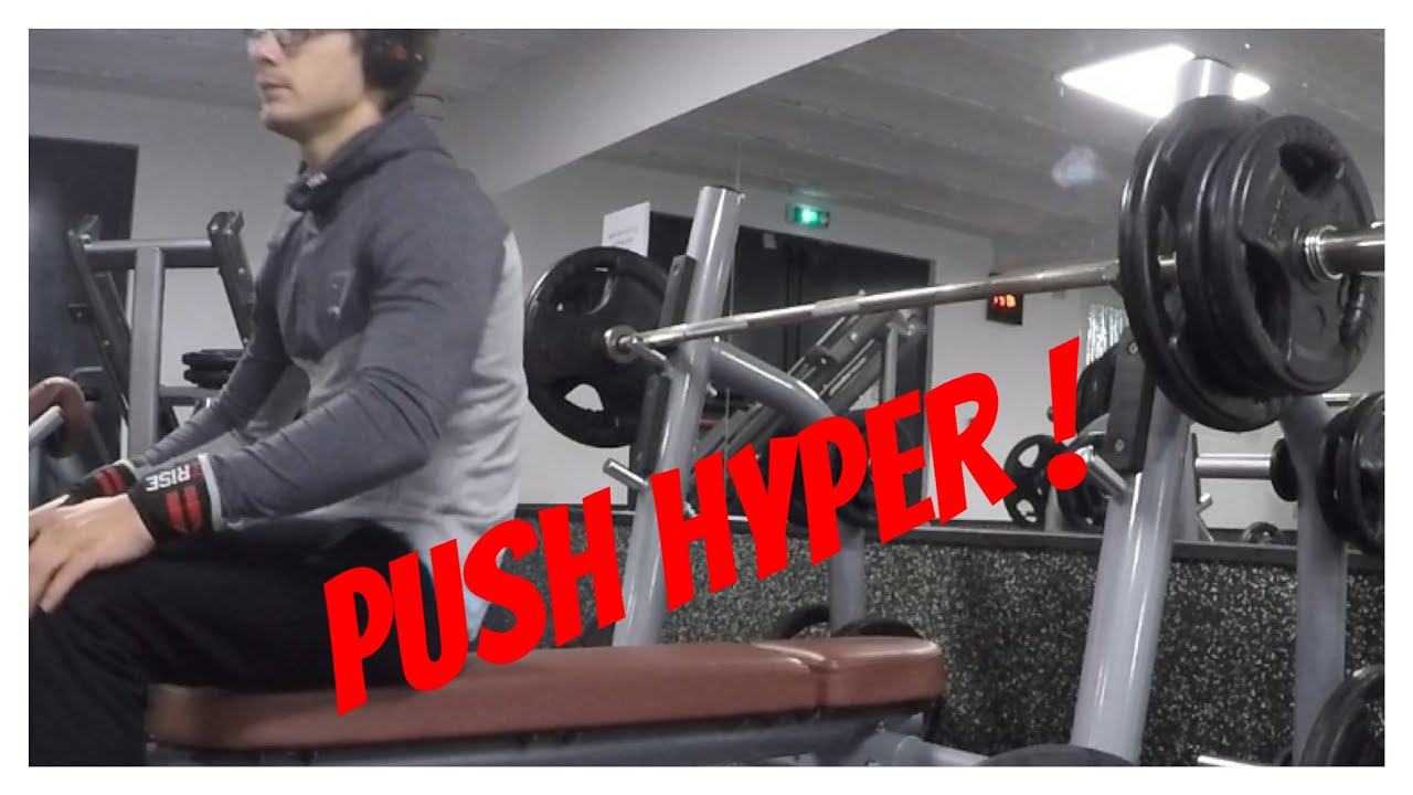 MUSCULATION : PUSH HYPER (Pecs, épaules, triceps) salle ou maison ...