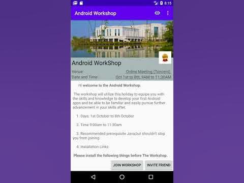 ANDROID APP DEVELOPMENT WORKSHOP | DAY 7 | TASK_5 (OPTIONAL) - YouTube