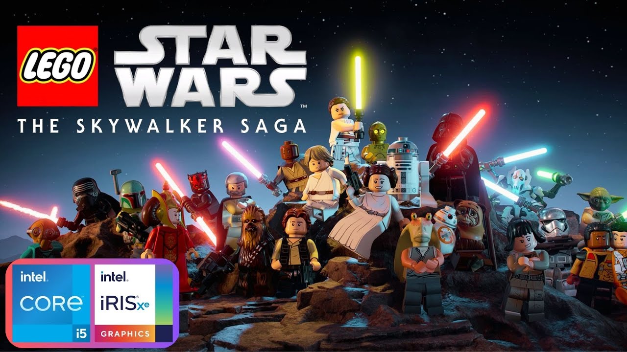 LEGO Star Wars: The Skywalker Saga | Gameplay | Intel Core i5 1135g7 ...