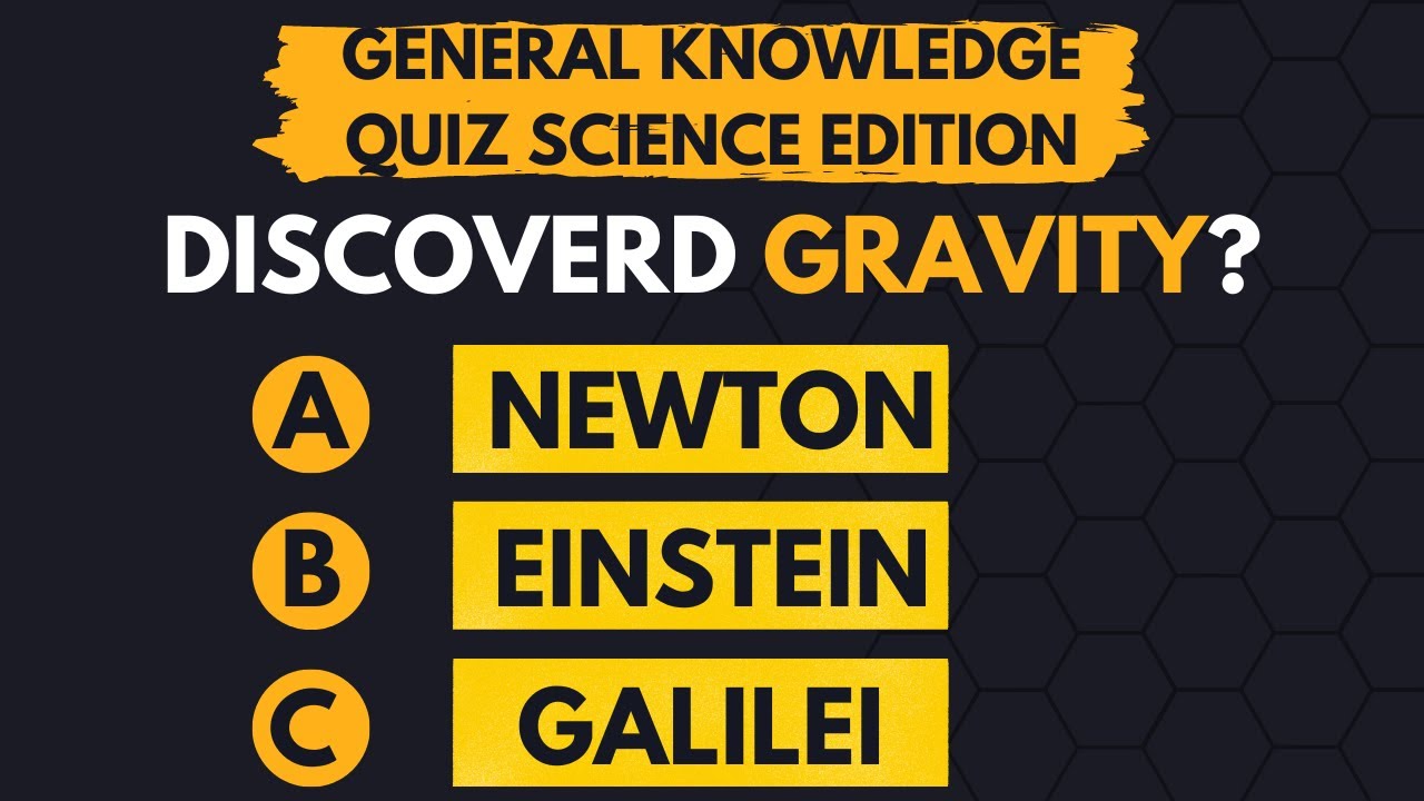 General Knowledge Quiz Science Edition // Quiz Lover // Videos - YouTube